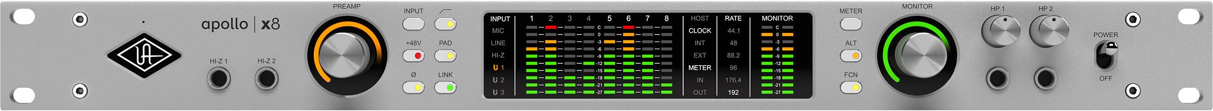 Universal Audio Apollo x8 Gen 2 Essential